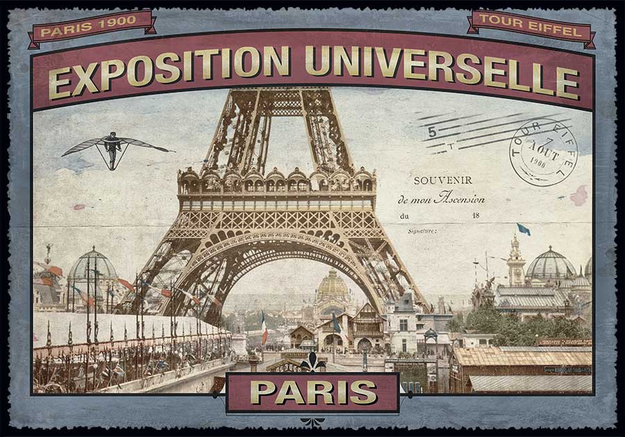 Carte Postale Paris Vintage - Exposition 1900 PPOF 108 - Emmanuel Gill