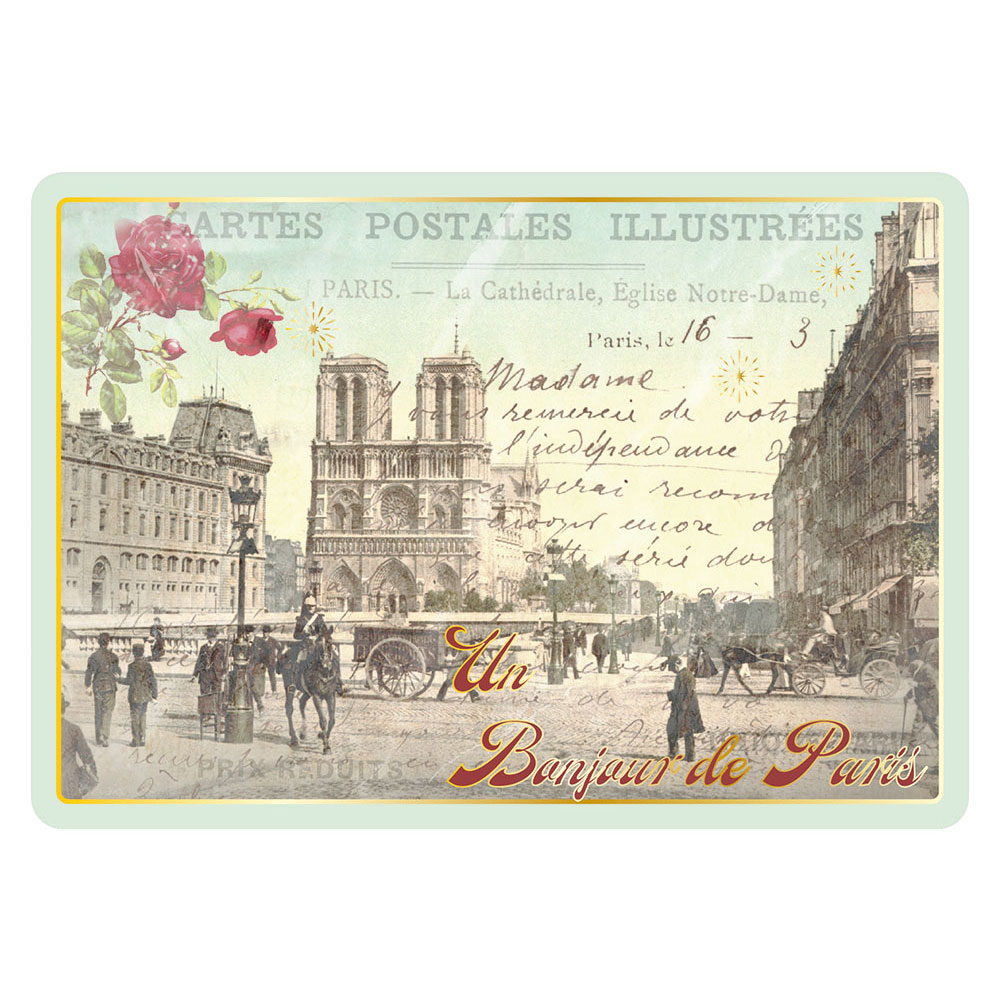 Carte Postale Paris Souvenir - Paris Cathédrale Notre Dame CPD 019 ...